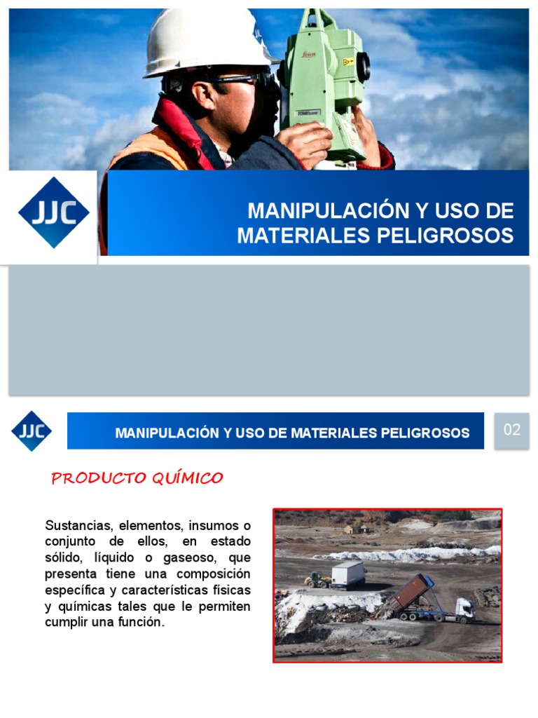 Manipulación y Uso de MATPEL | PDF | Mercancías peligrosas | Química