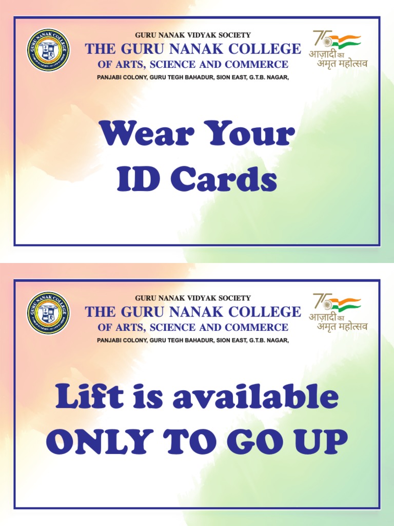 The Guru Nanak College: of Arts, Science and Commerce | PDF