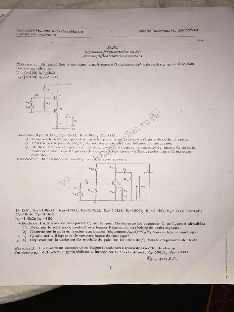 TD Electronique S5 SMP5 (LH) | PDF