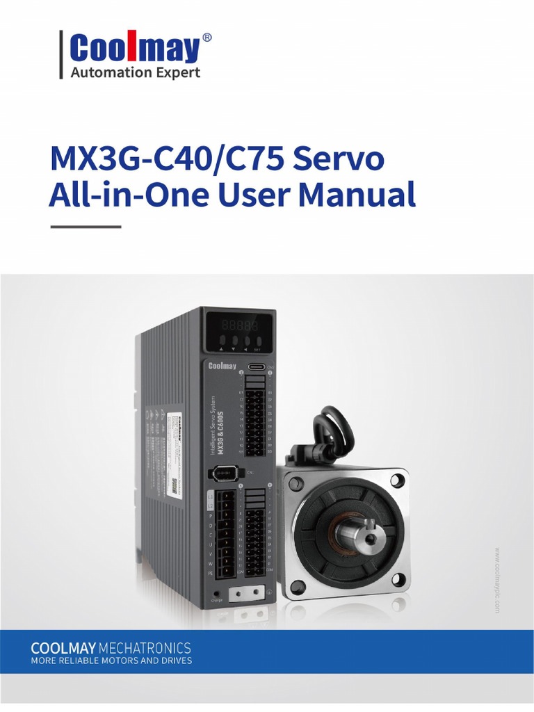 User Manual of Coolmay Servo PLC MX3G-C40 C75 V22.71 | PDF ...