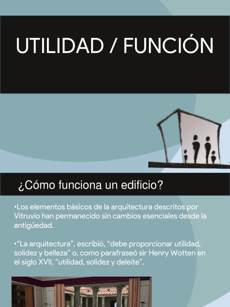 04 Utilidad Como Funciona Un Edificio | PDF