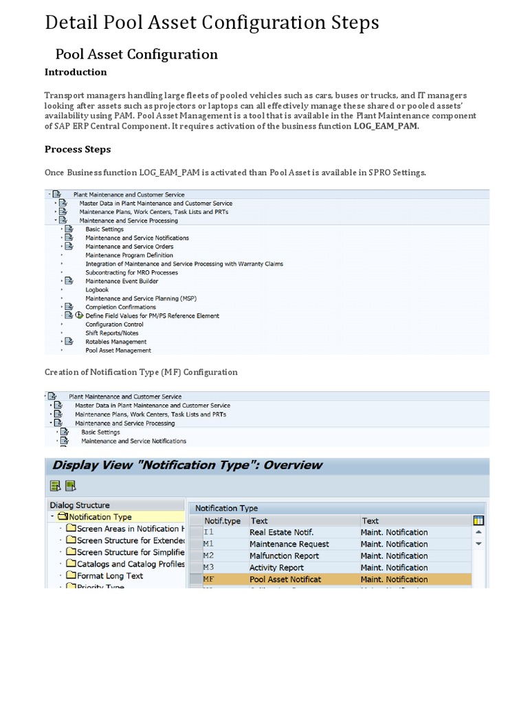 Detail Pool Asset Configuration Steps Pdf Computer Science