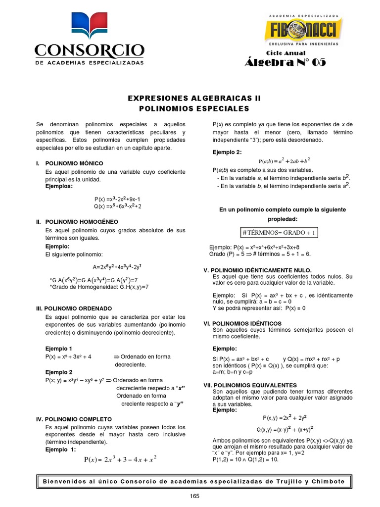 5a Sem 05 Algebra PR | PDF | Matemáticas De La Computación | Análisis numérico