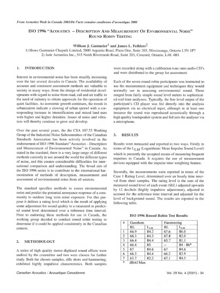 Iso 1996 | Download Free PDF | Noise | Acoustics