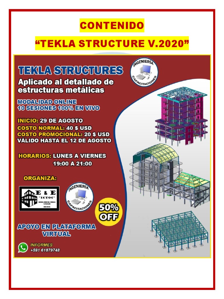 Brochure - Tekla | PDF | Soporte técnico