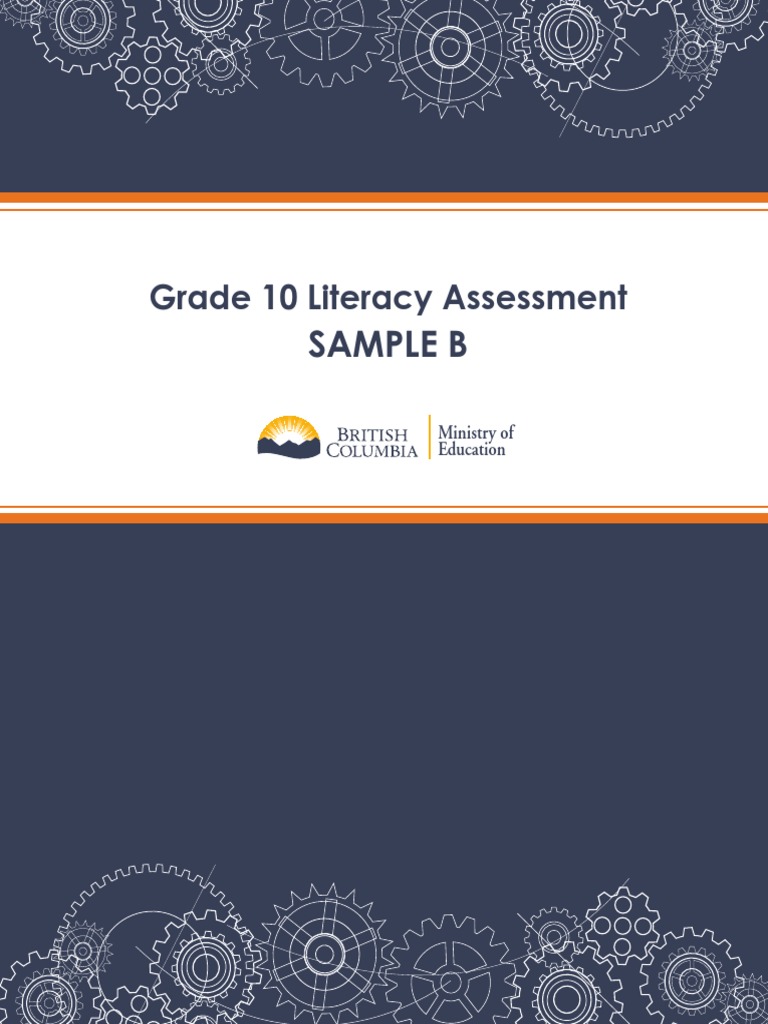 Grade 10 Literacy Sample B | PDF | Risk | Minecraft