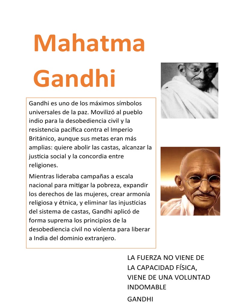 Mahatma Gandhi | PDF