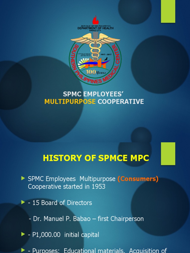 Multipurpose: SPMC Employees' Cooperative | PDF | Dividend | Loans