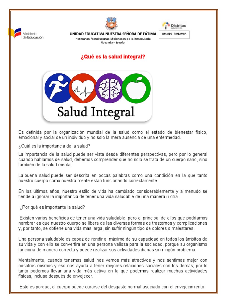 Salud Integral | PDF