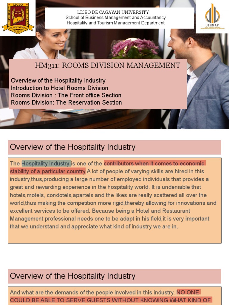 Rooms Division | PDF | Hotel