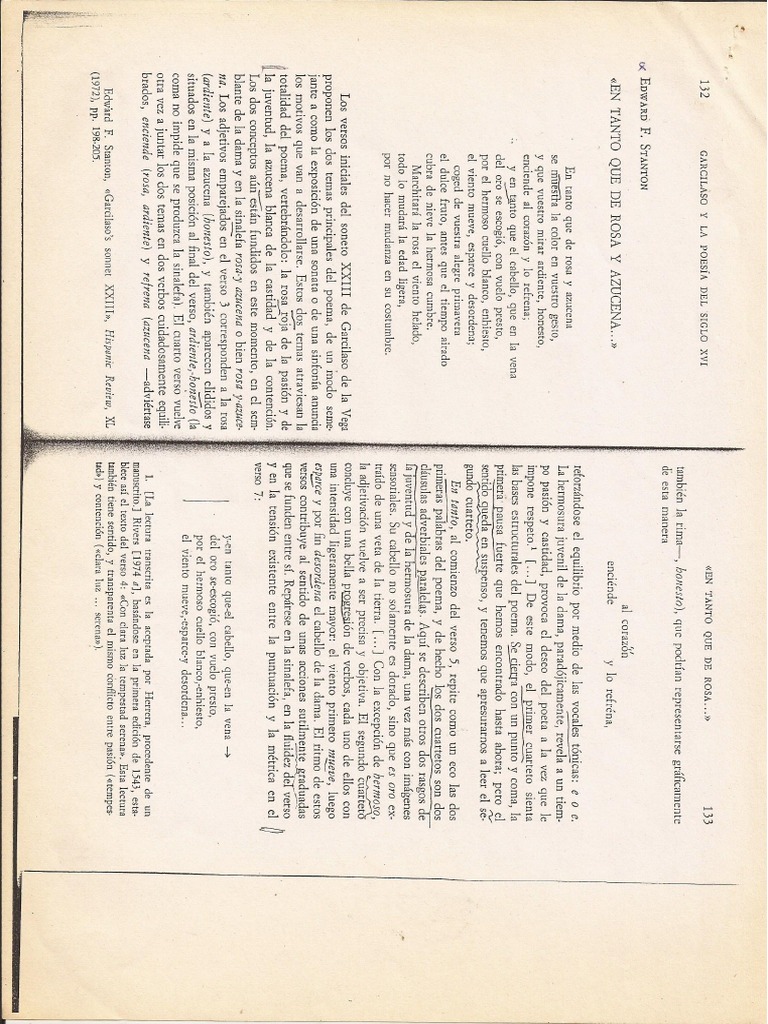 Stanton. en Tanto Que de Rosa y Azucena | PDF