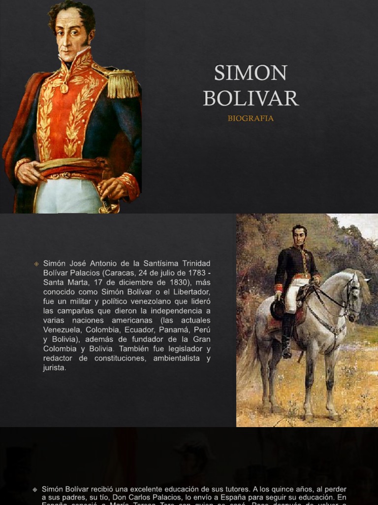 Simon Bolivar | PDF