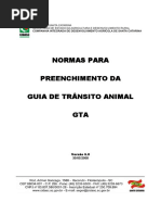 Como Emitir Guia de Trânsito Animal (GTA) | PDF | Recibo | Tráfego