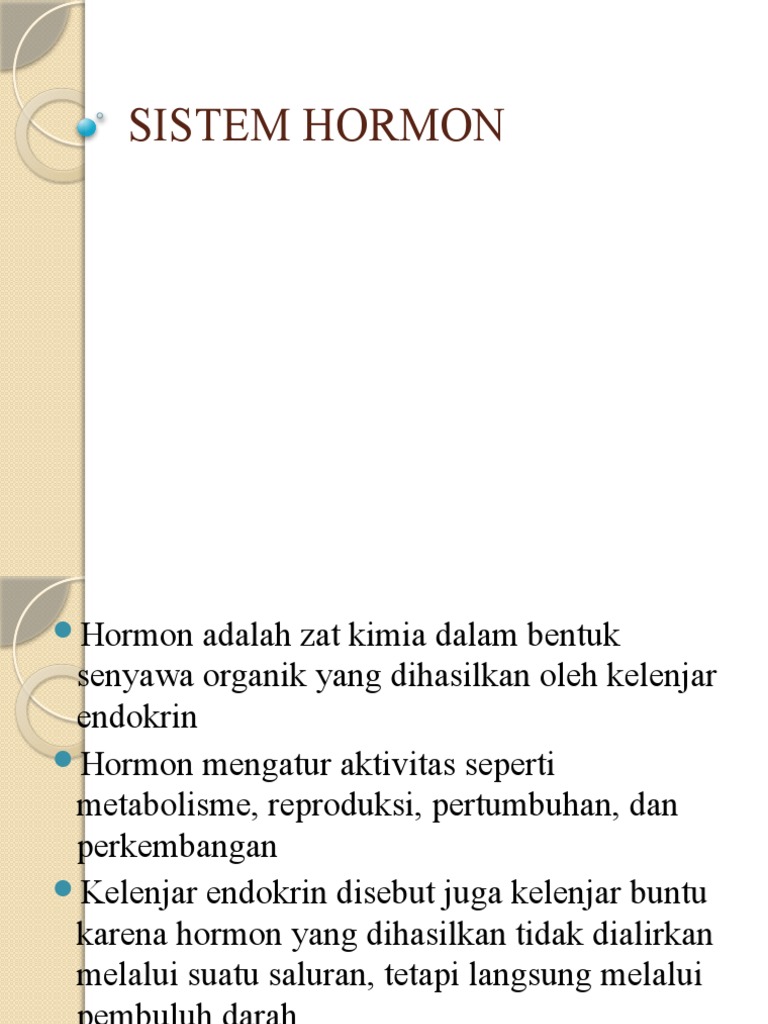 Sistem Hormon | PDF