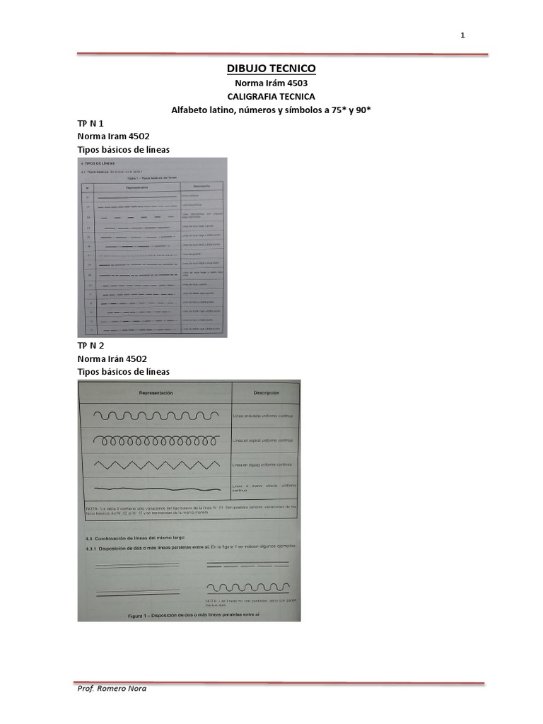 Trazado de planos: Pasos para realizar el rótulo, renglones y caligrafía técnica | PDF ...