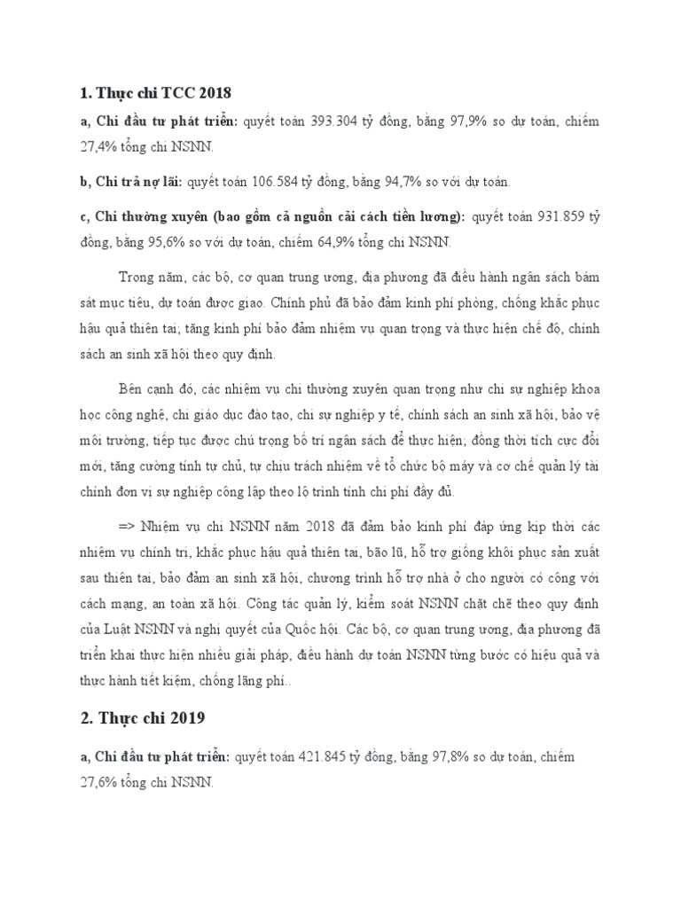 TH C Chi TCC 2018 | PDF