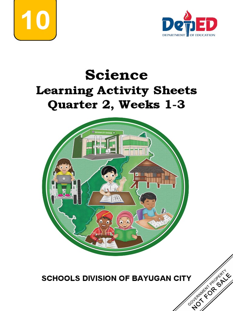 Science: Learning Activity Sheets Quarter 2, Weeks 1-3 | Download Free ...