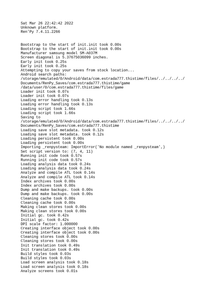 Log | Download Free PDF | Booting | Texture Mapping