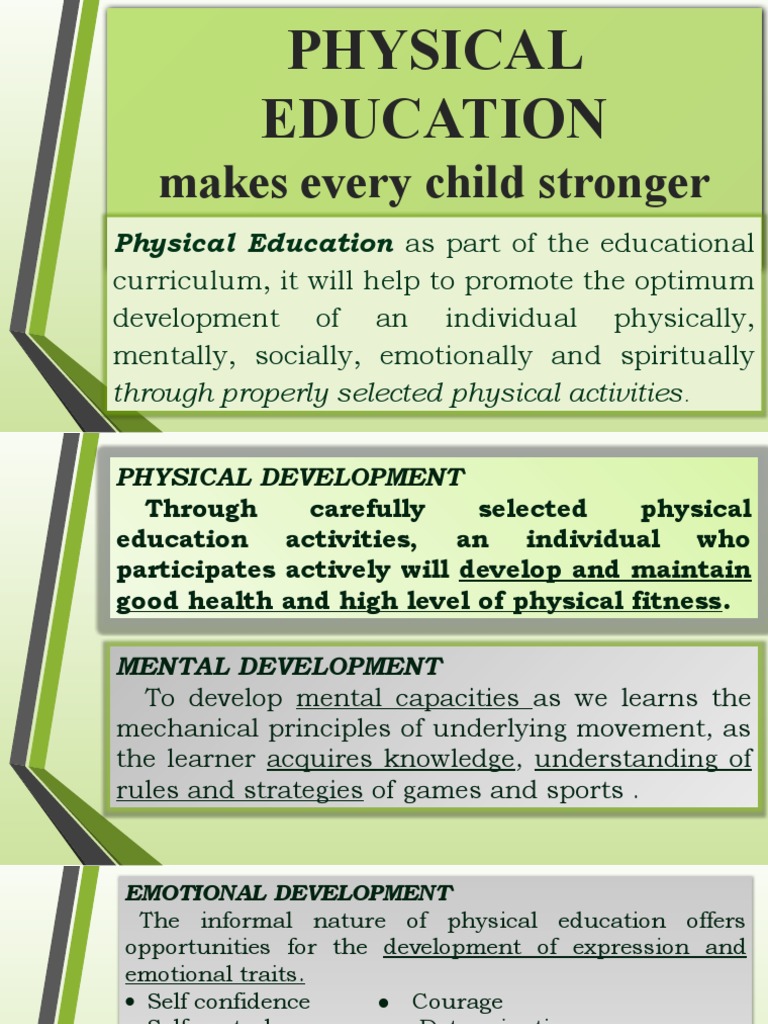 Module1 Objectives of Pe | PDF