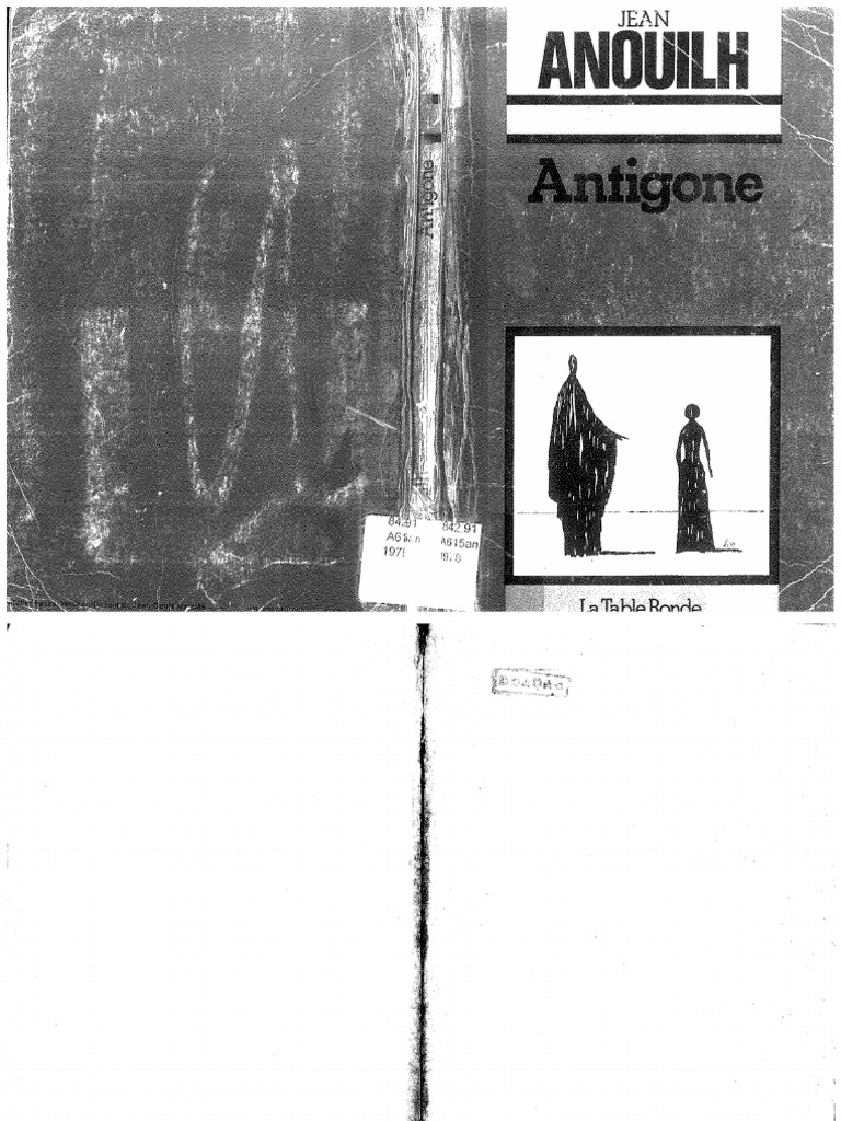 ANOUILH, Jean. Antigone. | PDF