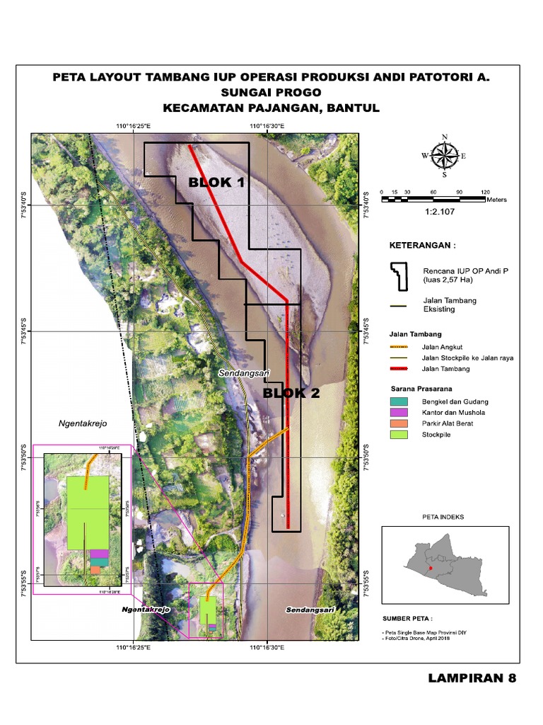 Peta Layout Tambang | PDF