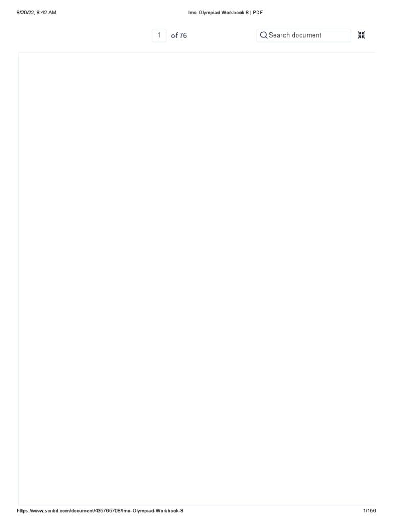 Imo Olympiad Workbook 8 - PDF | PDF