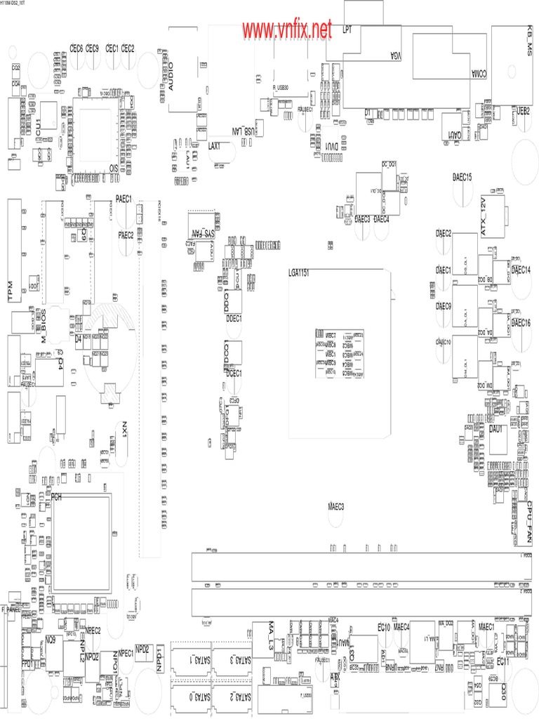 Ga H110m Ds2 10 Bv Boardview Pdf