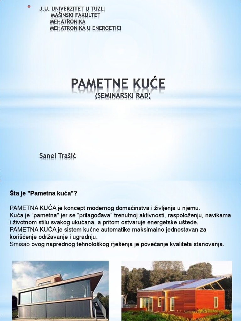 Pametne Kuce - Sanel Trasic | PDF