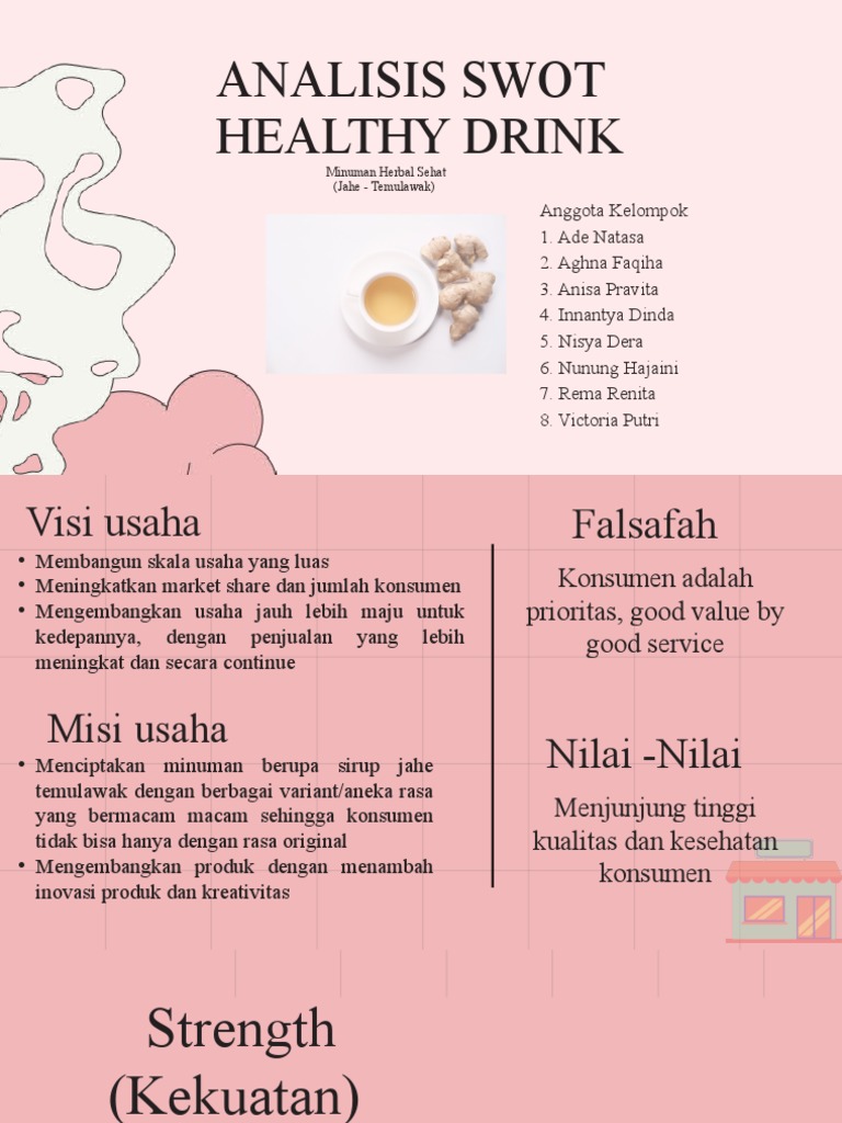 Analisis Swot Healthy Drink | PDF
