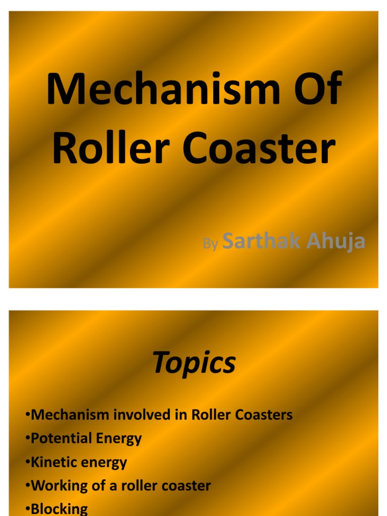Understanding Roller Coaster Mechanics | PDF