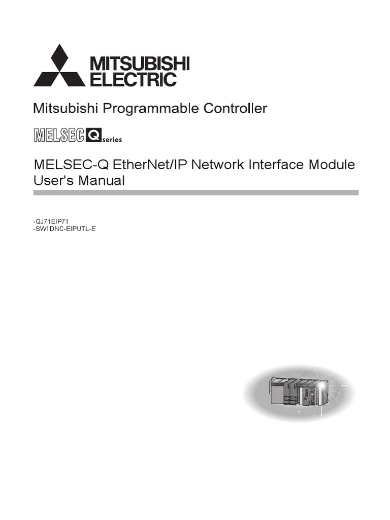 MELSEC-Q EtherNetIP Network Interface Module | PDF | Electrical Connector | Ip Address