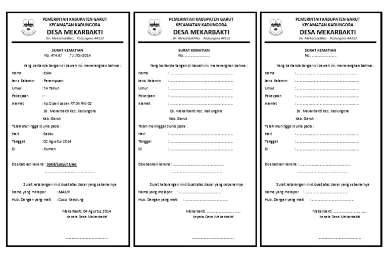 Komsen Kematian3 | PDF