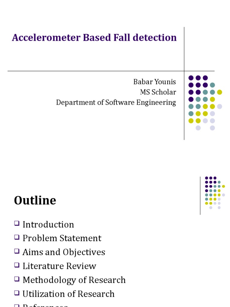 Accelerometer Based Fall Detection Pdf Electroencephalography Cognition 