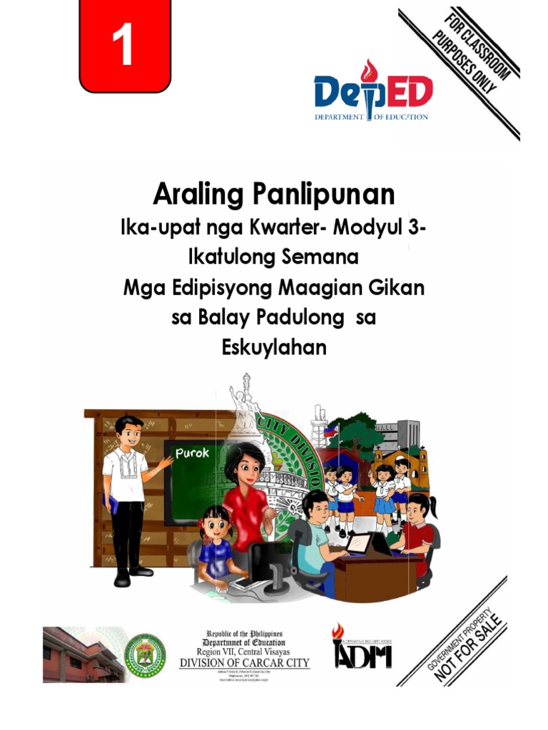 AP1 Q4 Module 3 Week 3 v.01 CC Released 04may2021 | PDF