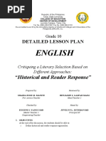 Lesson Plan in English - Expanded Definitions of Words | PDF