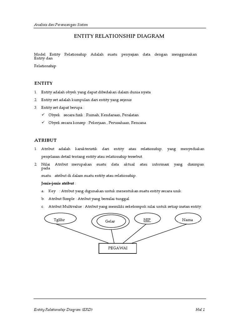 Materi Erd Lengkap PDF Free | PDF