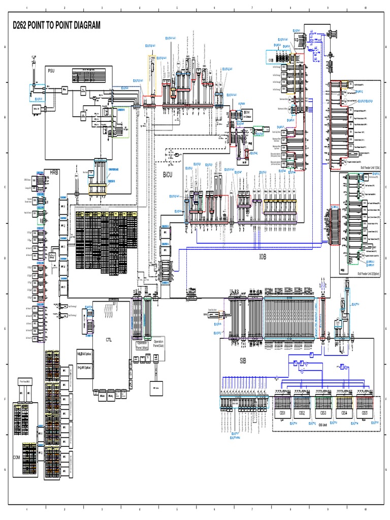 An Illustrated Technical Diagram of the Electrical Components and ...