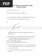 WASSCE Core Math 2025 Practice | PDF