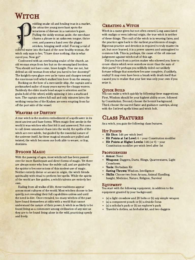 Witch 5 | PDF | Witchcraft | Supernatural