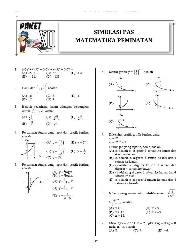 12 Simulasi PAS | PDF