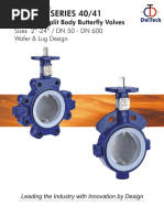 Delval Series - 50/52, 5A/5B Butterfly Valves: Delval Flow Controls ...