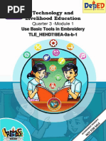 7 TLE - Different Stitches | PDF | Art | Lifestyle