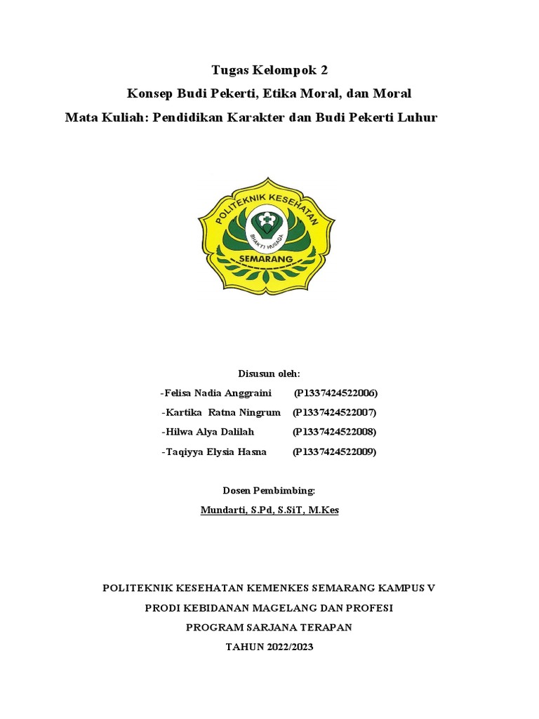 Budi Pekerti Topik 2 Kel. 2 (Finish) | PDF