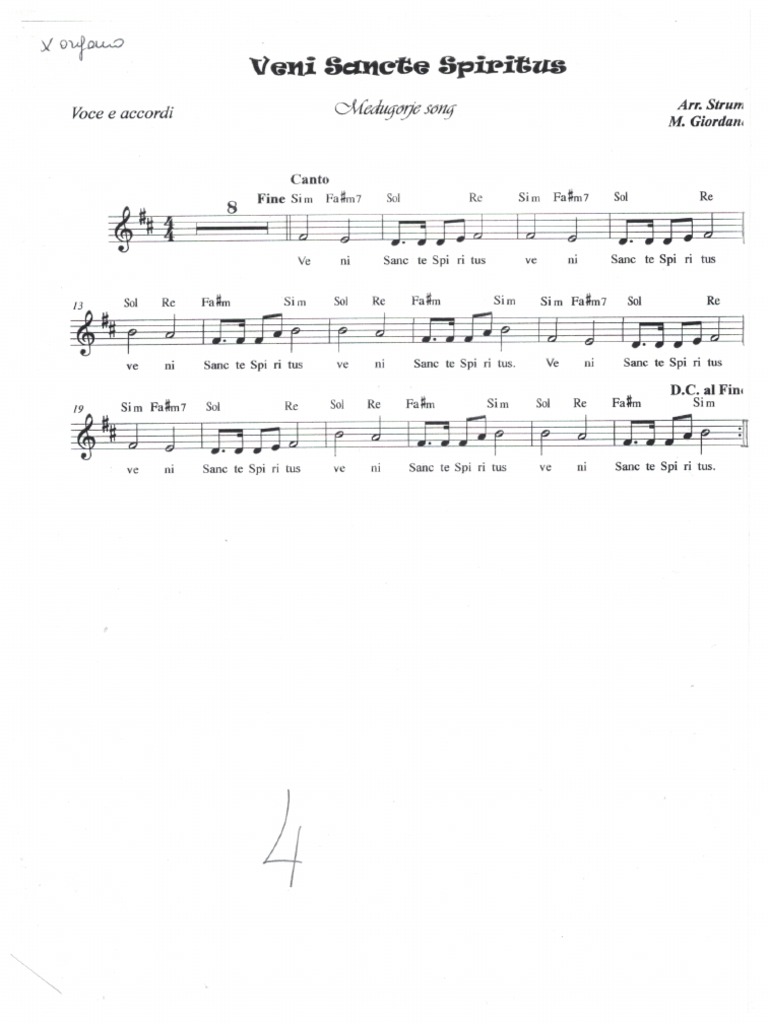Veni Sancte Spiritus | PDF