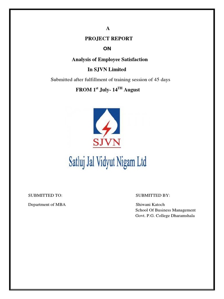 5 Pages Of Employee S Project Pdf