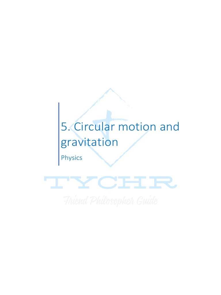 Circular Motion and Gravitation: Physics | PDF | Acceleration | Speed