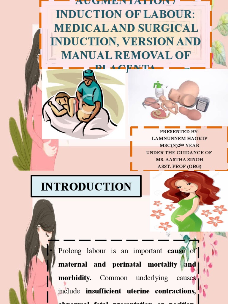 Augmentation of Labour | PDF | Childbirth | Uterus