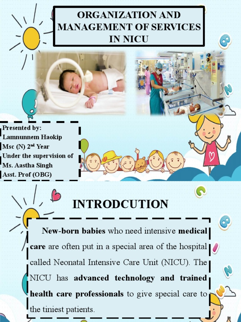 Organization and Management of Services in Nicu | PDF | Neonatal ...