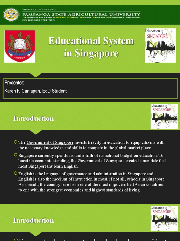 Overview of Singapore's Education System | PDF | Gifted Education ...