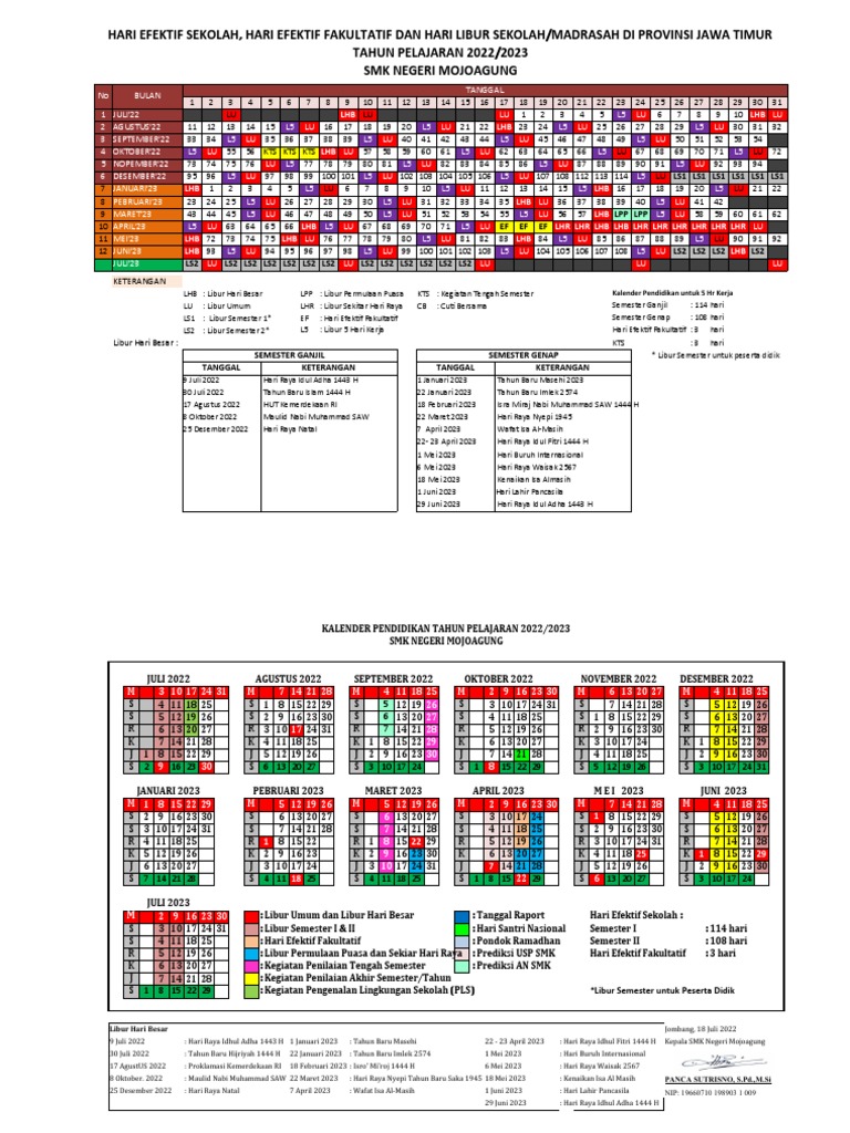 Kalender Pendidikan | PDF